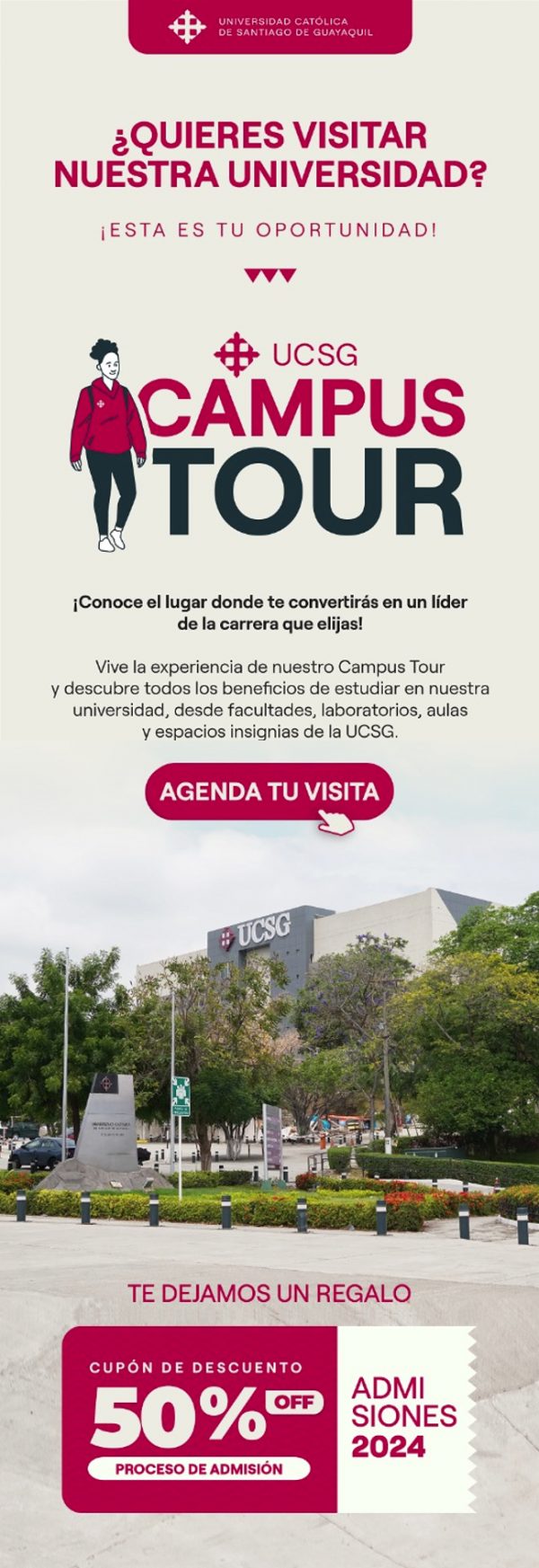 ¿Quieres visitar nuestra Universidad? – UCSG