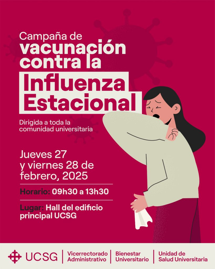 Vacúnate contra la Influenza Estacional – UCSG